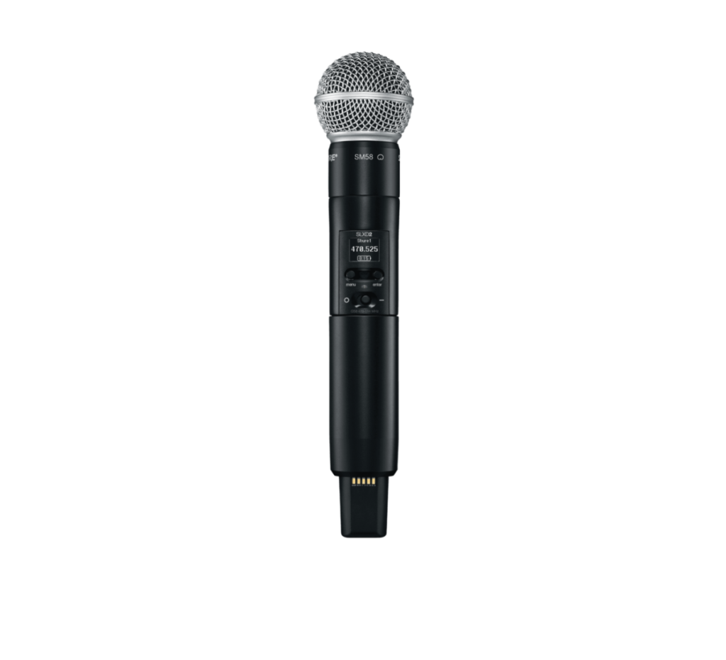 Shure SLXD2 Handheld Transmitter & SM58 - Shop Production World